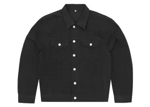 CORTEIZ Cstar Stitchdown Denim Jacket - Triple Black