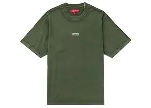 Supreme Overprint Small Box Short Sleeve Top - Green