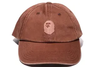 A BATHING APE Logo Cap - Brown