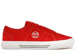 VANS Sid Supreme Sneakers - Red/white