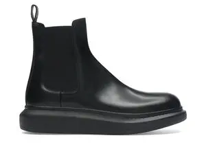 Alexander McQueen Hybrid Chelsea Boot - Black