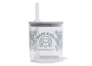 A BATHING APE X Kinto Baby Milo Straw Cup - Sax