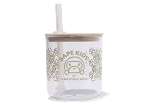A BATHING APE X Kinto Baby Milo Straw Cup - Ivory