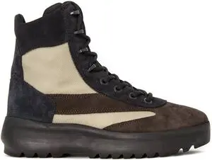 Yeezy Season 5 Suede Boots - Oil/military/light Graphite