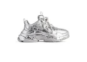 Balenciaga Triple S Metallic Sneakers
