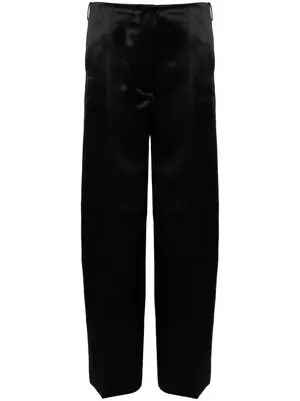 PETER DO Wide-leg Satin Trousers
