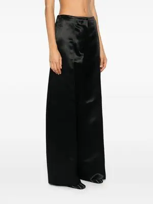 PETER DO Wide-leg Satin Trousers