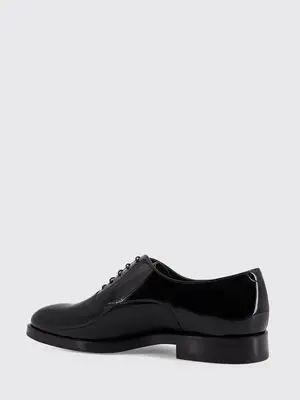 Brunello Cucinelli Patent Leather Derby Shoes With Lace-up Closure