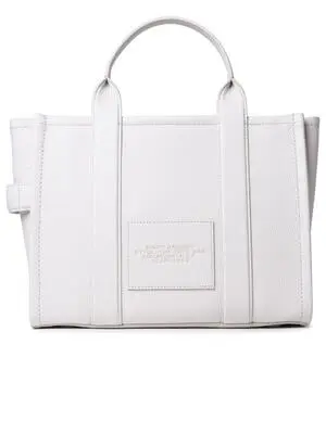 Marc Jacobs Leather Midi Tote - Ivory