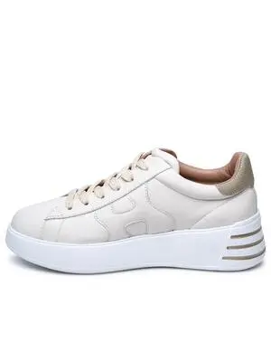 Hogan Leather Rebel H564 Sneaker - Cream