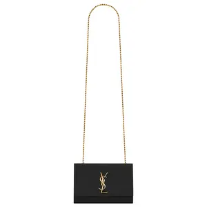 Saint Laurent Kate Small Chain Bag - Black