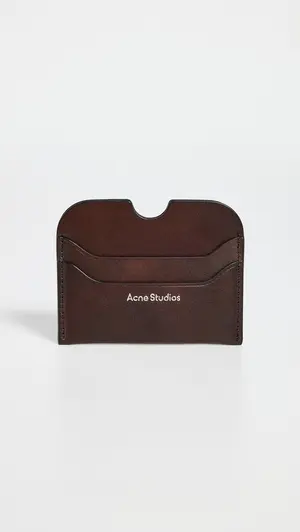Acne Studios Elmas Aged Leather Card Case