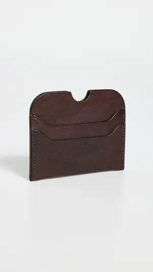 Acne Studios Elmas Aged Leather Card Case