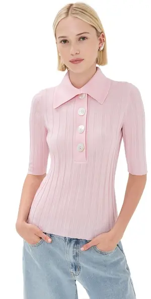Nackiye Ribbed T-shirts For Women