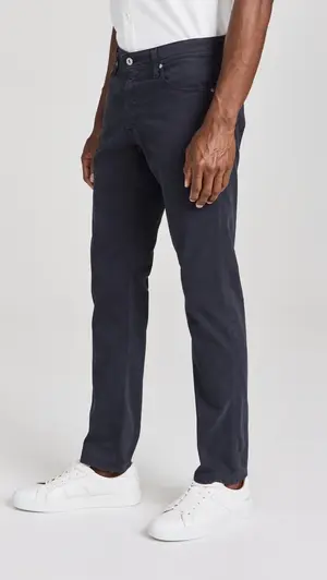 Ag Graduate Sud Tailored Twill Jeans - New Navy