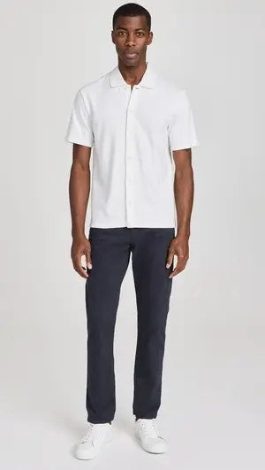 Ag Graduate Sud Tailored Twill Jeans - New Navy