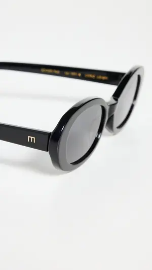 ELISA JOHNSON Lyric Leigh Sunglasses - Black