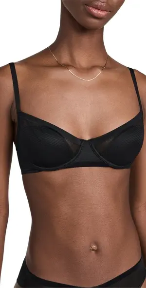 Natori Scope Balconette Contour Underwire Bra - Black