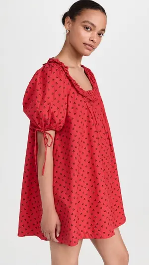 DAMSON MADDER Jemima Ruffle Mini Dress