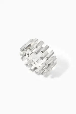 ETIQ Puzzle Ring - Silver