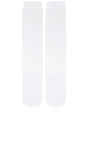 SOULS. Cloud Grip Ribbed Knit Socks - White