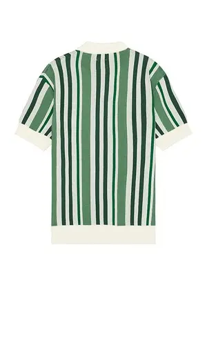 BOUND Knit Polo In Green