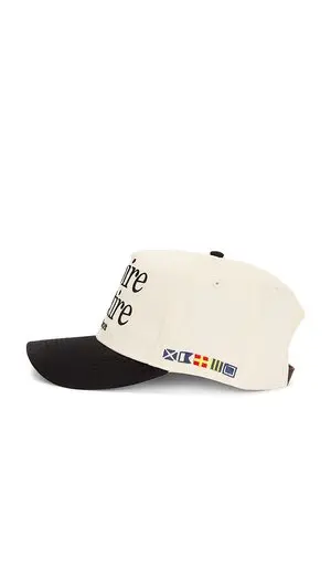 MOTEL MARGARITA Regatta Snapback Hat In Cream