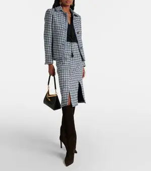 Etro Cotton-blend Tweed Jacket