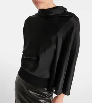 Rick Owens Cylinder Draped Top