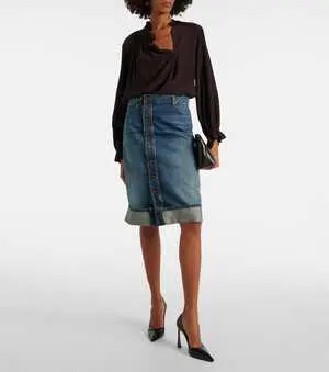 Victoria Beckham Midi Skirt