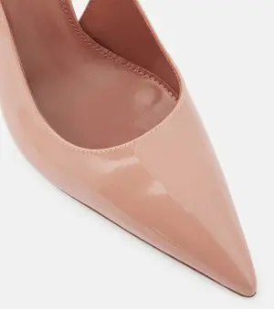 Paris Texas Lidia 105 Patent Leather Slingback Mule - Pink