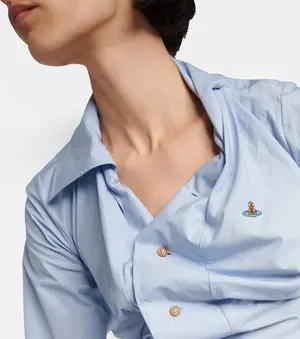 VIVIENNE WESTWOOD Drunken Ruffled Cotton Shirt