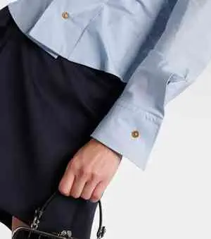 VIVIENNE WESTWOOD Drunken Ruffled Cotton Shirt