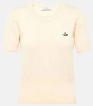 VIVIENNE WESTWOOD Bea Cotton And Cashmere Sweater - White