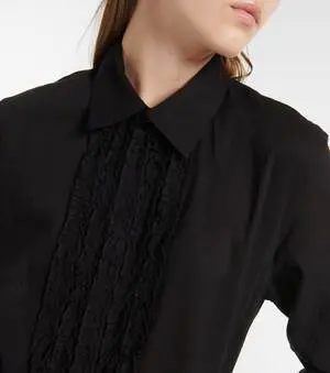 NILI LOTAN Nathael Ruffled Shirt