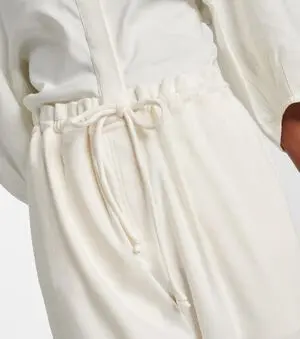 Proenza Schouler Linen-blend Wide-leg Pants