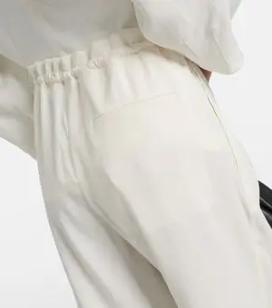 Proenza Schouler Linen-blend Wide-leg Pants