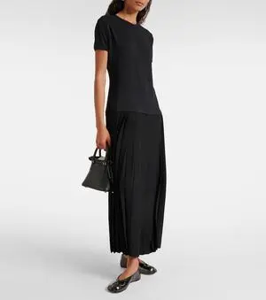 MAISON MARGIELA Pleated Midi Dress