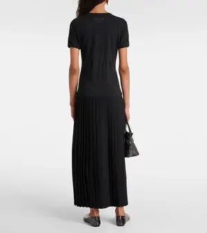 MAISON MARGIELA Pleated Midi Dress
