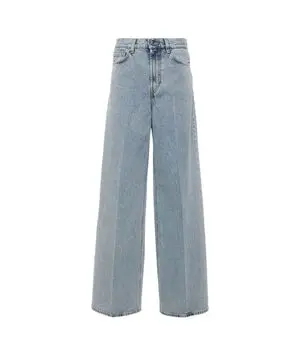 TOTEME High-rise Wide-leg Jeans