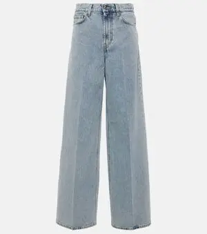 TOTEME High-rise Wide-leg Jeans