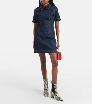 Sportmax Douglas Denim Shirt Dress