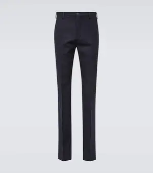 SLOWEAR Incotex Virgin Wool Straight Trousers
