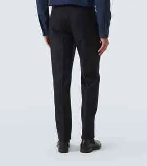 SLOWEAR Incotex Virgin Wool Straight Trousers