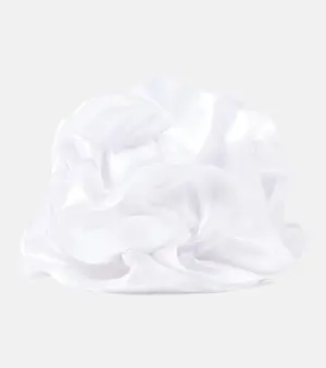 JENNIFER BEHR Ruffled Silk-blend Satin Hair Clip