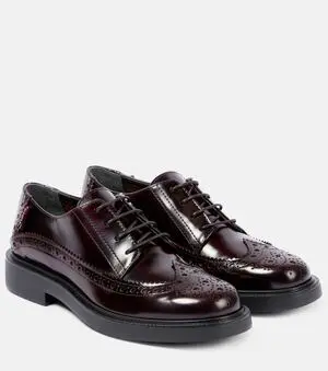TOD'S Leather Brogues - Brown