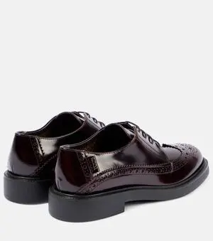 TOD'S Leather Brogues - Brown