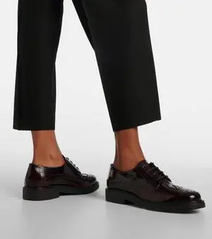 TOD'S Leather Brogues - Brown