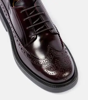 TOD'S Leather Brogues - Brown