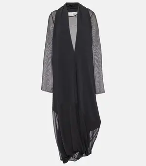 MAISON MARGIELA Draped Midi Dress